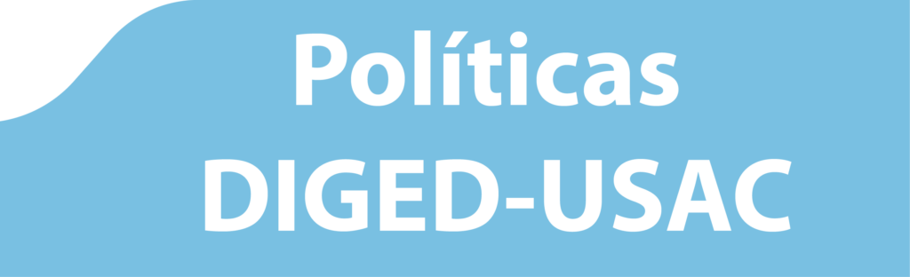Politicas DIGED-USAC